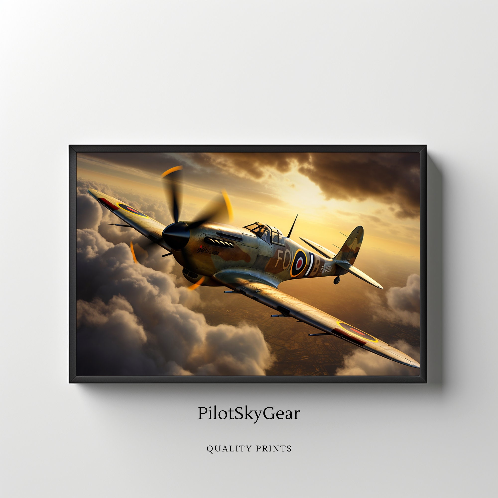 Man Cave Decor Airplane Printables Man Cave Gifts for Him Industrial ...