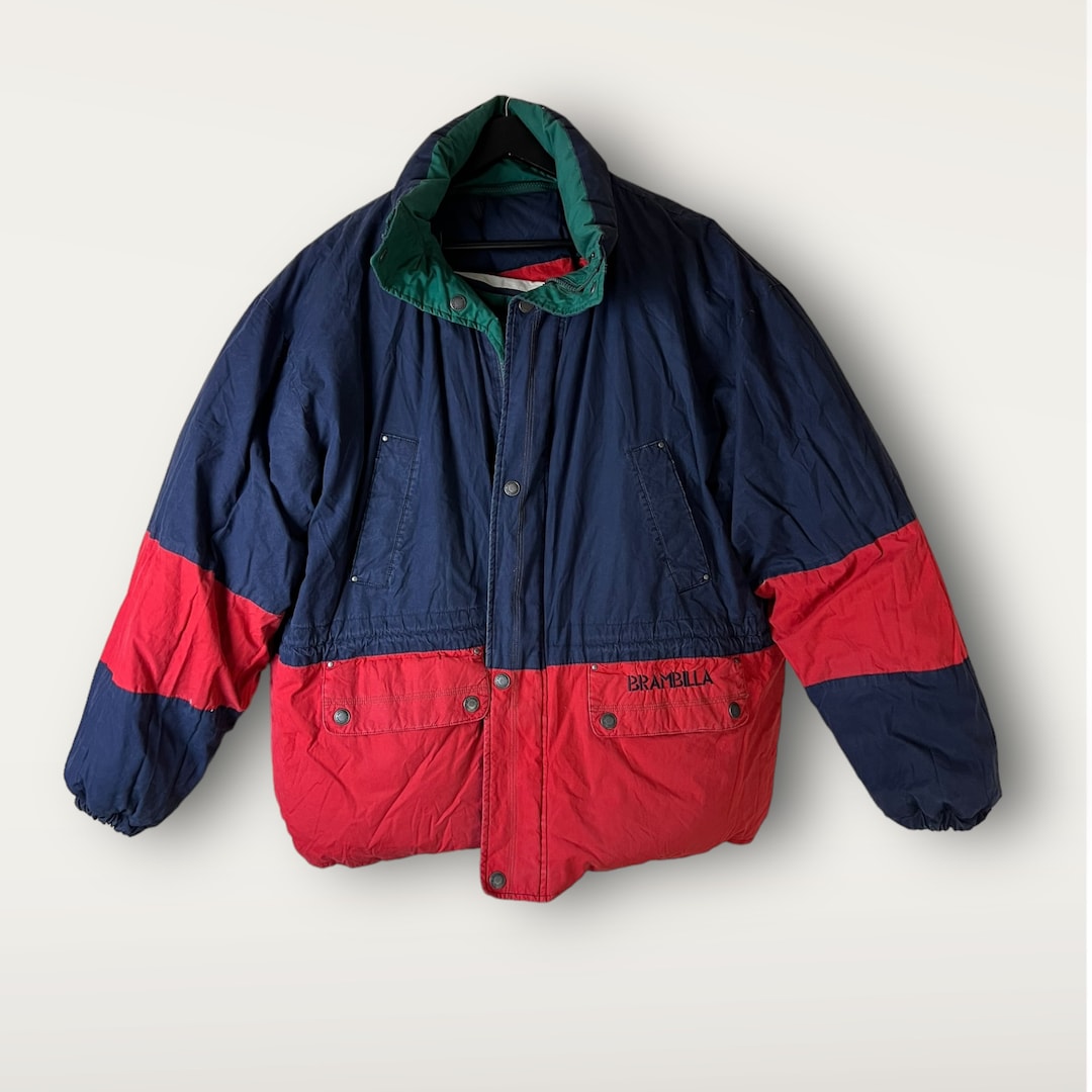 Vintage Brambilla Jacket, Duck Down Jacket, 90s Puffer Jacket ...