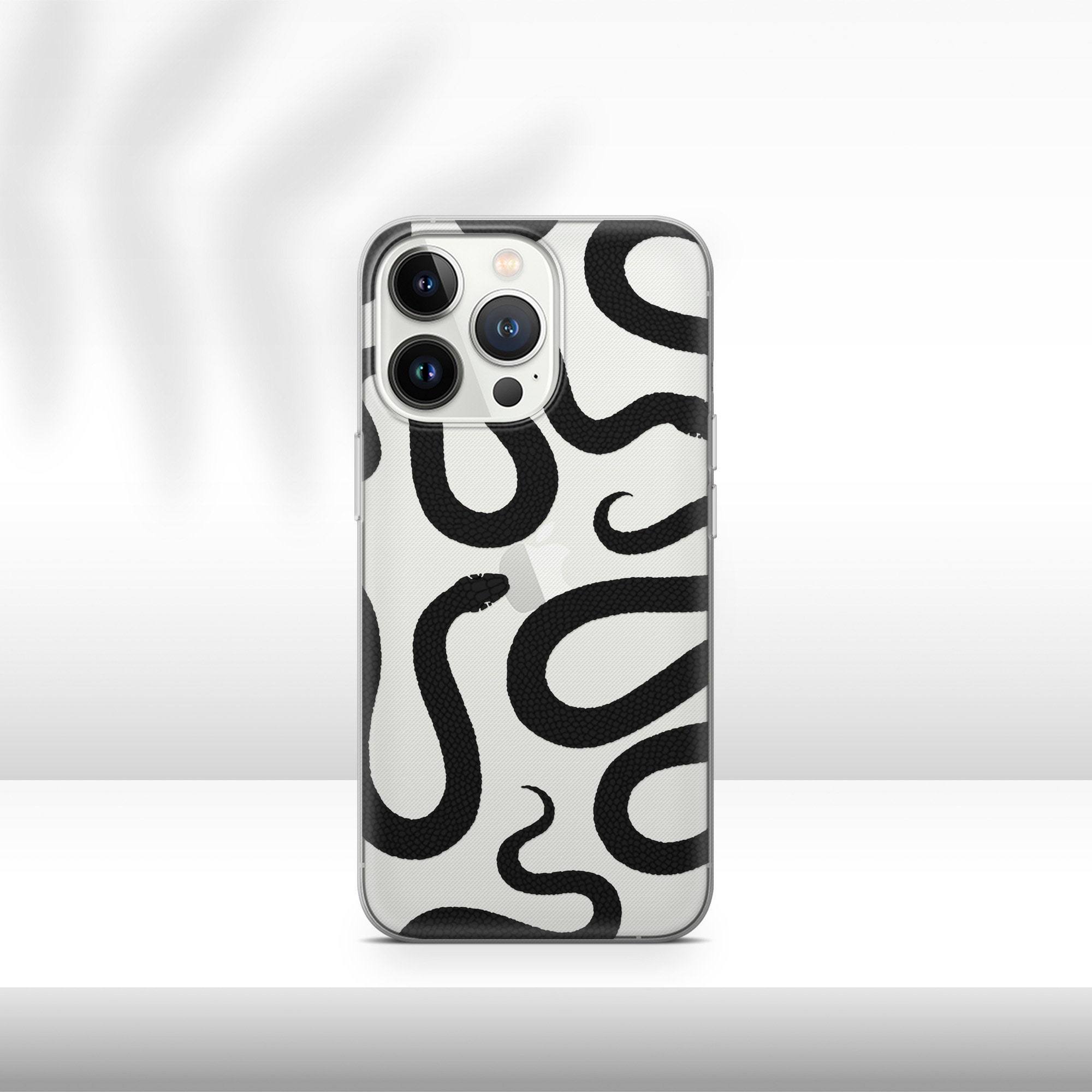 Black Snakes Phone Case Horror Gothic Cover Fit for iPhone 15 Pro Max ...