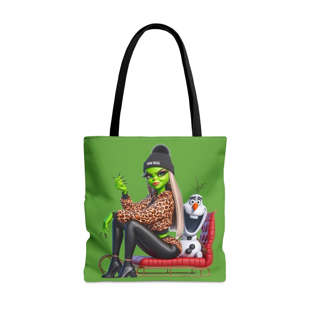 Grinch Olaf Grinch Tote Unique Grinch Grinch Gift Grinch - Etsy Australia