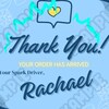 INSTACART Thank You Business Cards Size Printed ~ No Digital Download ...