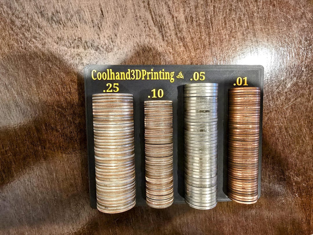 Coin Sorting Roll Tray - Etsy