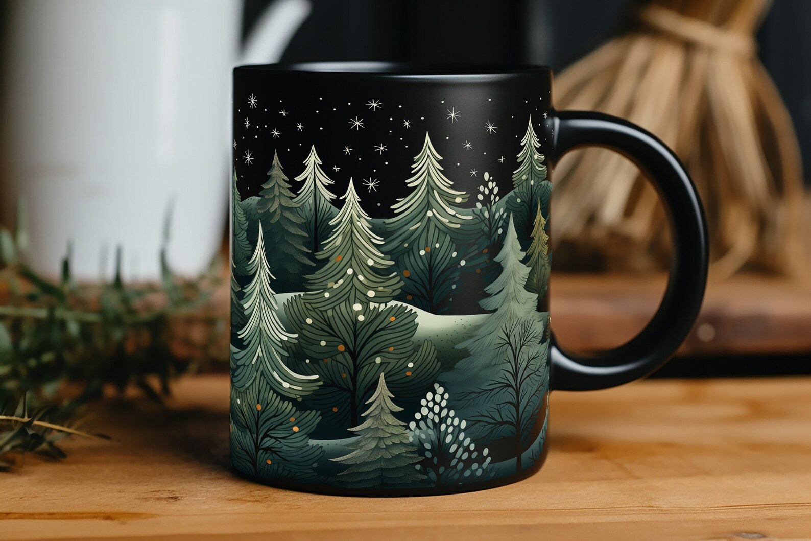 Christmas Tree Mug, Cozy Christmas Mug, Holiday Mug, Christmas Gift Mug ...