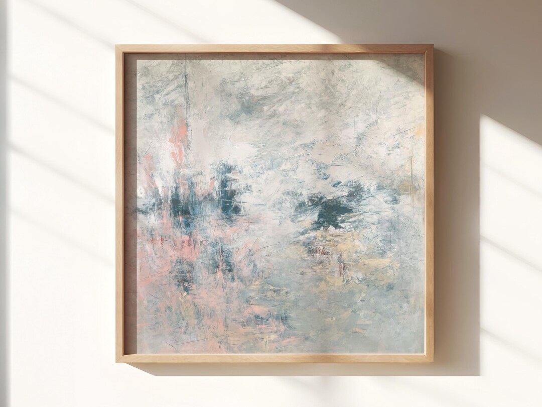 Let's Be Quiet Now Abstract Art Print Giclee Art Print Wall Decor ...