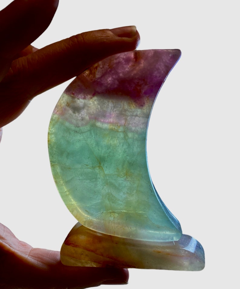 Fluorite Moon Carving - Etsy