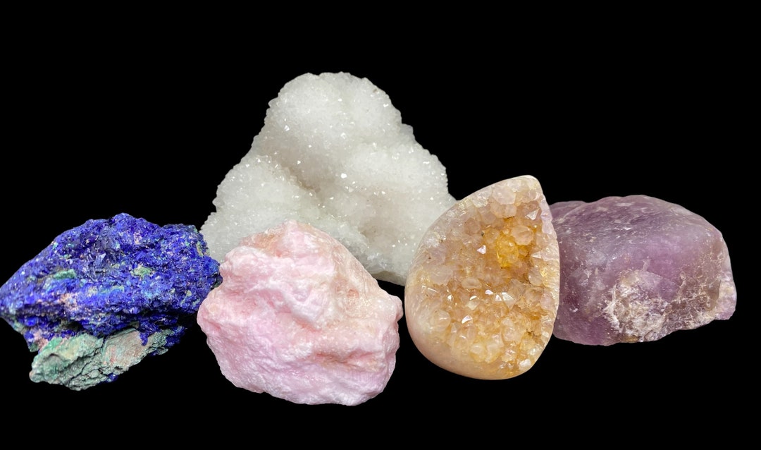 Beautiful Rock and Mineral Specimens Lot of 5 - Etsy