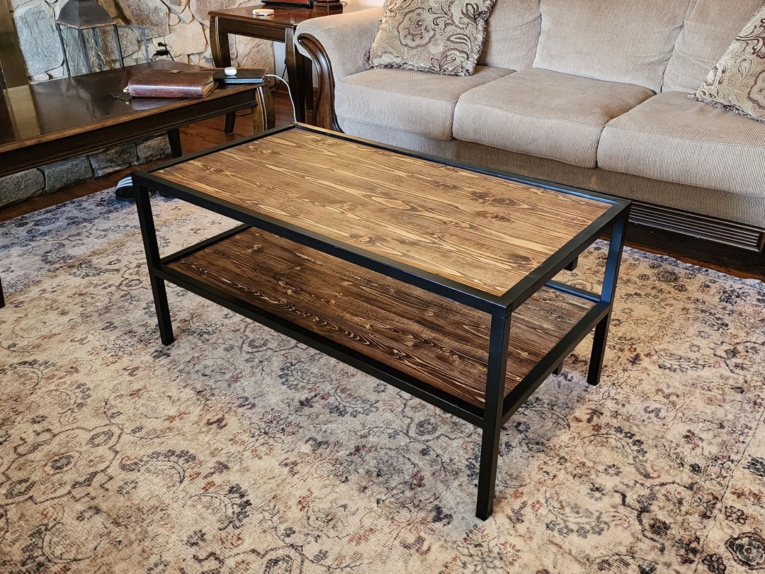 Modern Industrial Coffee Table - Etsy