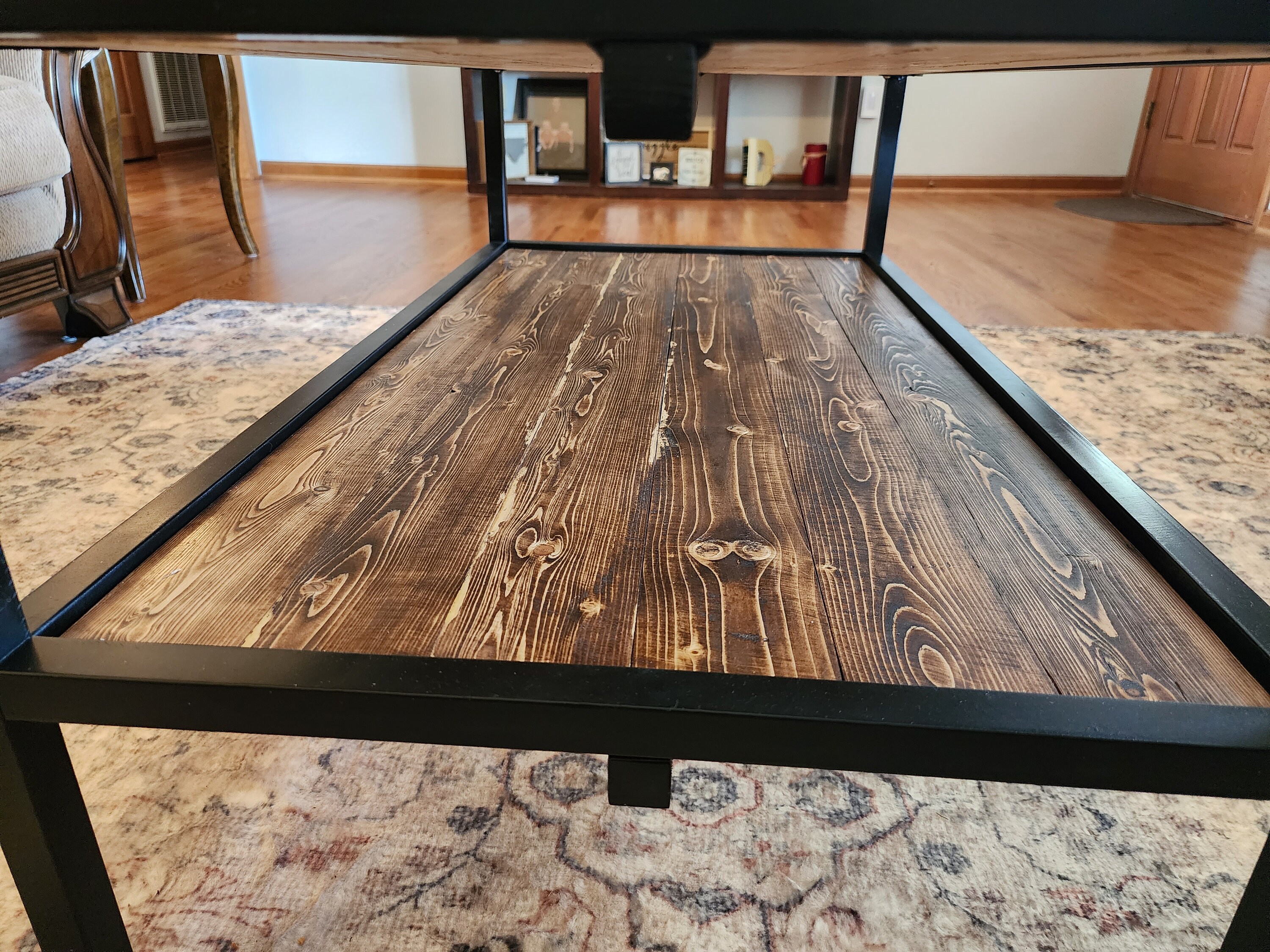 Modern Industrial Coffee Table - Etsy