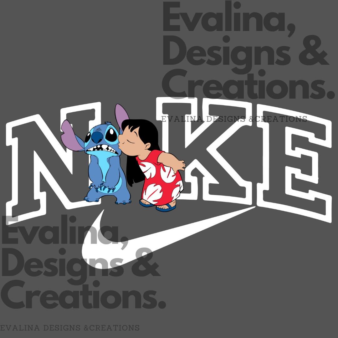 Lilo and Stitch, Swoosh PNG, PNG, Instant Download - Etsy Australia