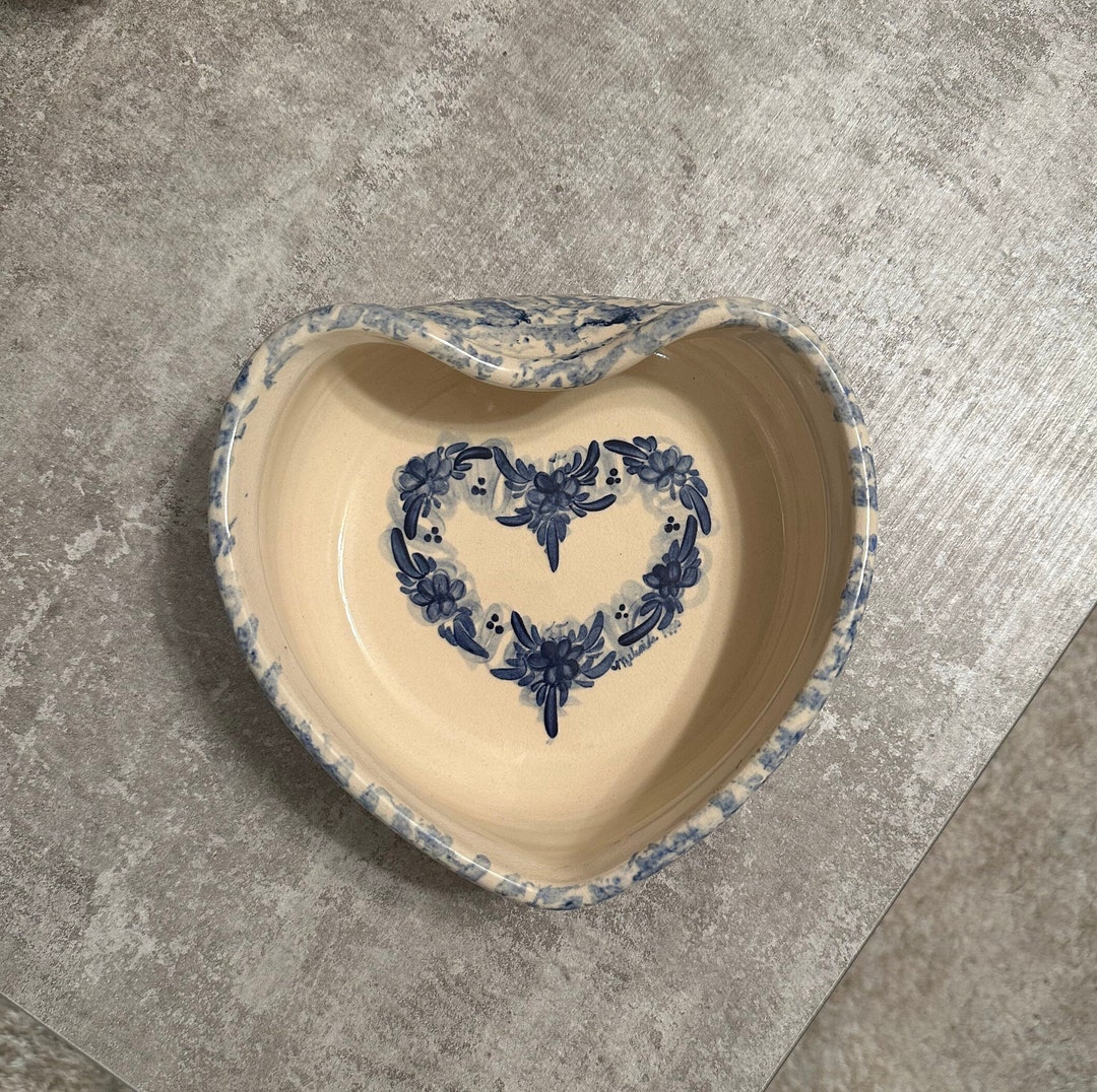 Ellis Prod Marshall Heart Pottery - Etsy
