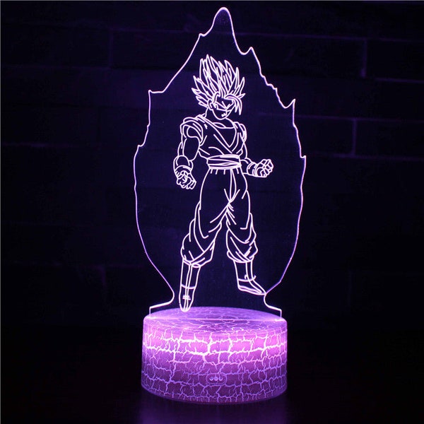 Dragon Ball Z Lamp - Etsy