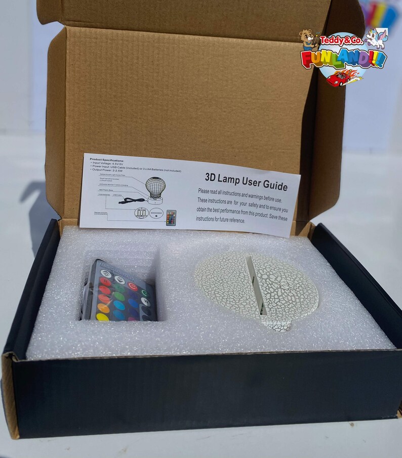 3D Lamp NRL Wests Tigers - Etsy