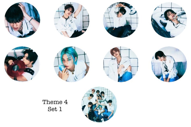Stray Kids 樂-star rockstar Badge Pin Set - Etsy