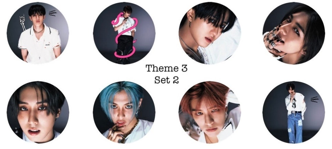 Stray Kids 樂-star rockstar Badge Pin Set - Etsy
