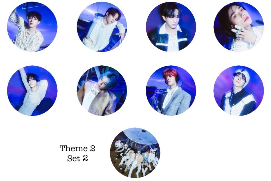 Stray Kids 樂-star rockstar Badge Pin Set - Etsy