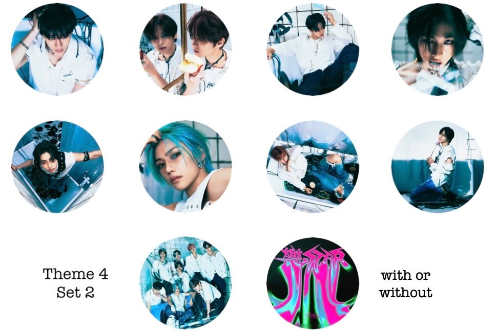Stray Kids 樂-star rockstar Badge Pin Set - Etsy