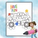 Monster Truck Dot Marker and Coloring Pages for Kids 7 Printable Pages ...