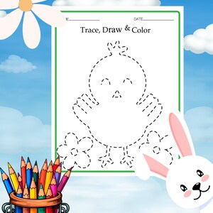 Spring Tracing Activities for Kids Pen Control Preschool Worksheets 13 ...
