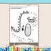 Construction Vehicle Dot to Dot Worksheets: Kids Activity (PDF & JPG ...