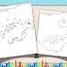 Construction Vehicle Dot to Dot Worksheets: Kids Activity (PDF & JPG ...
