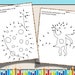 Construction Vehicle Dot to Dot Worksheets: Kids Activity (PDF & JPG ...