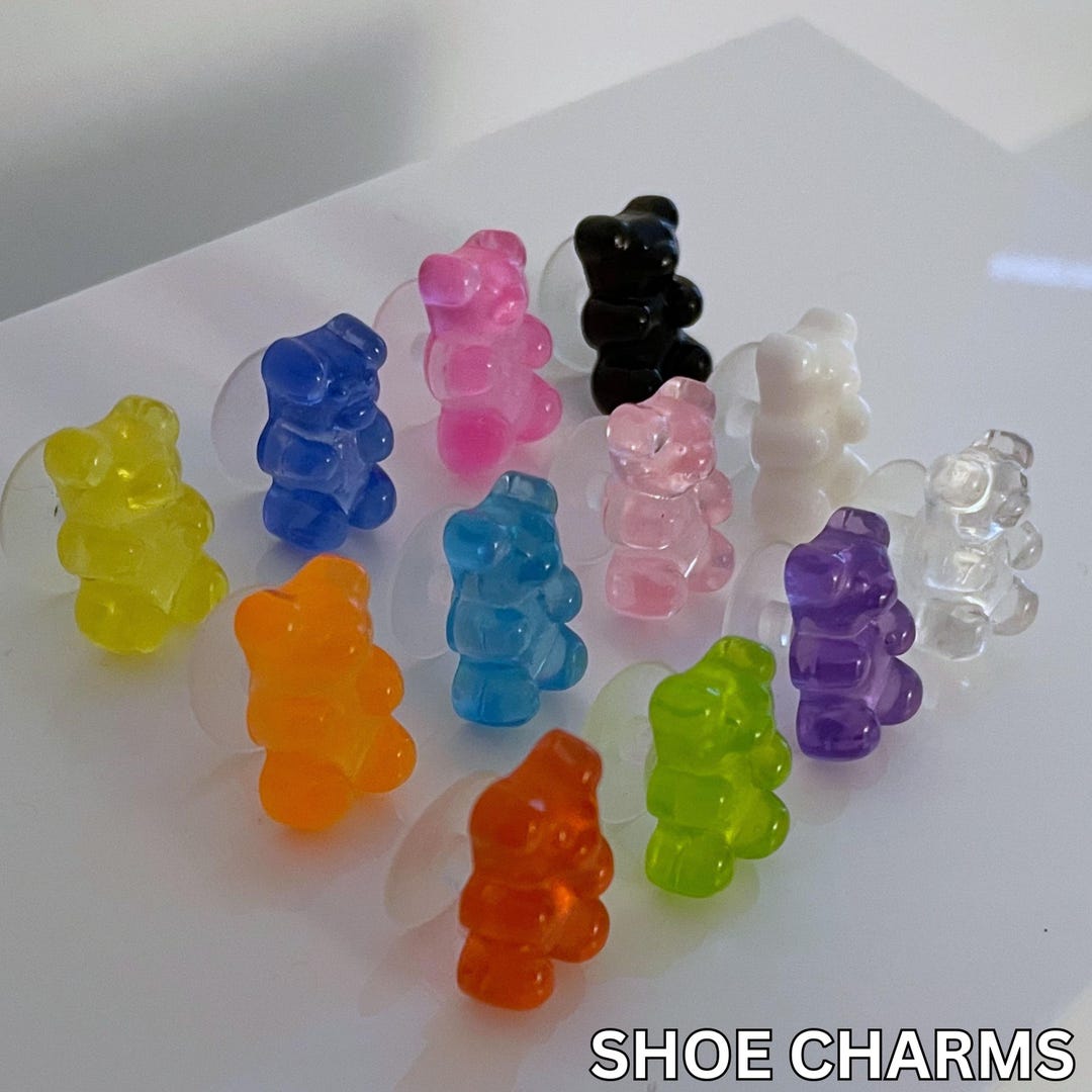 Gummy Bear Shoe Charms | Cute Shoe Charms | Shoe Charms | Charms for ...