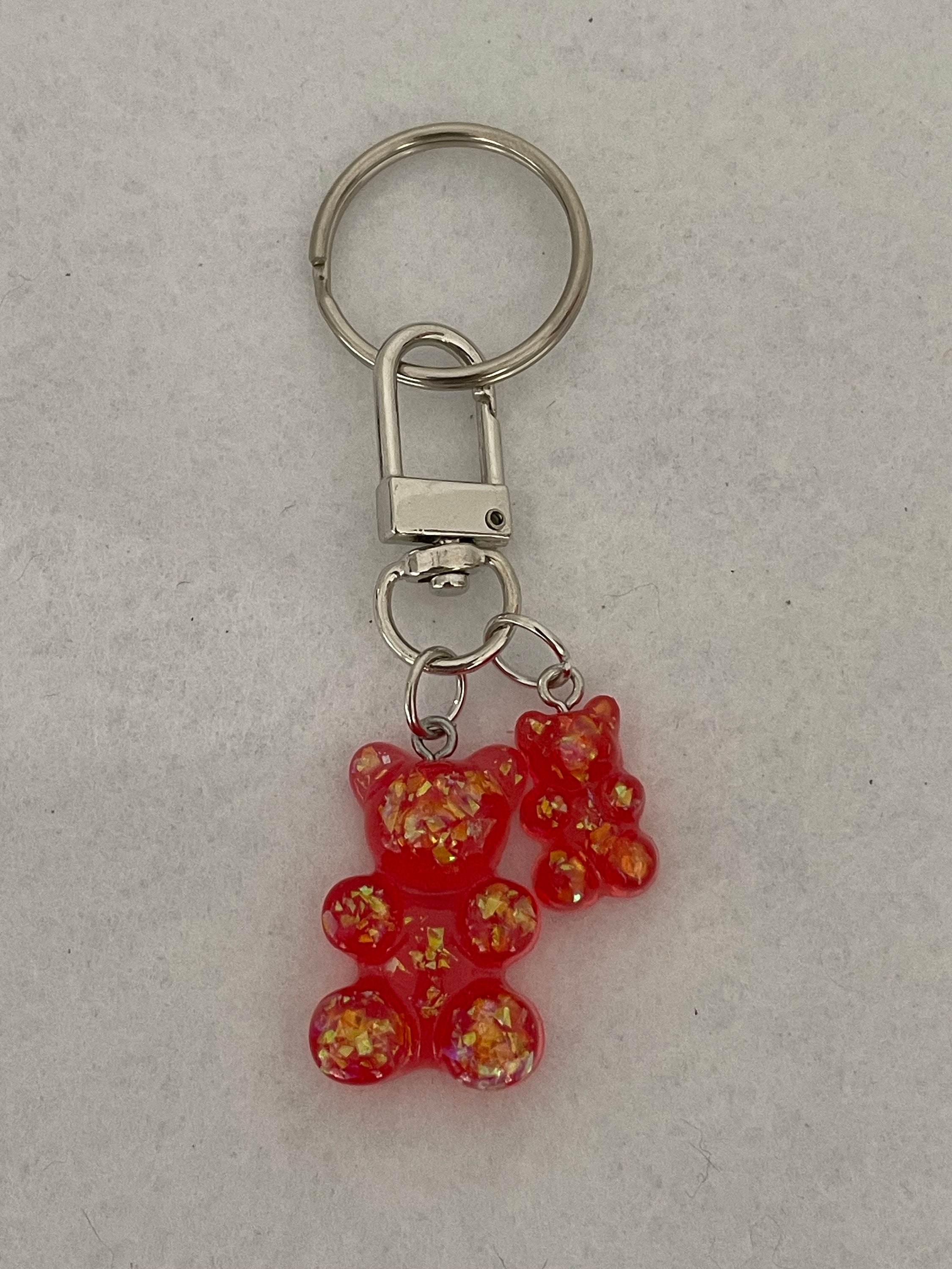 Gummy Bear Keychain Cute Keychain Keychain Clip Best Friend Gift Kawaii ...