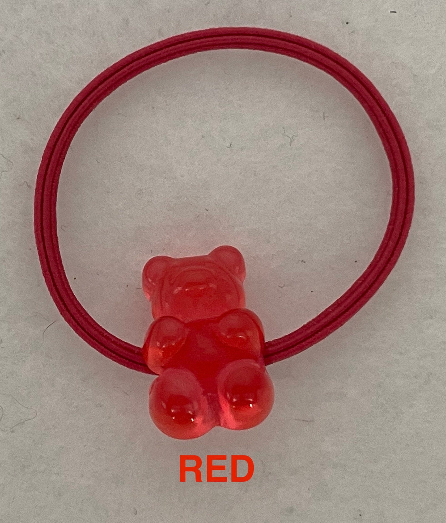 Gummy Bear Ponytail Holders Hair Ties for Girls Hair Ties Gummy Bear ...