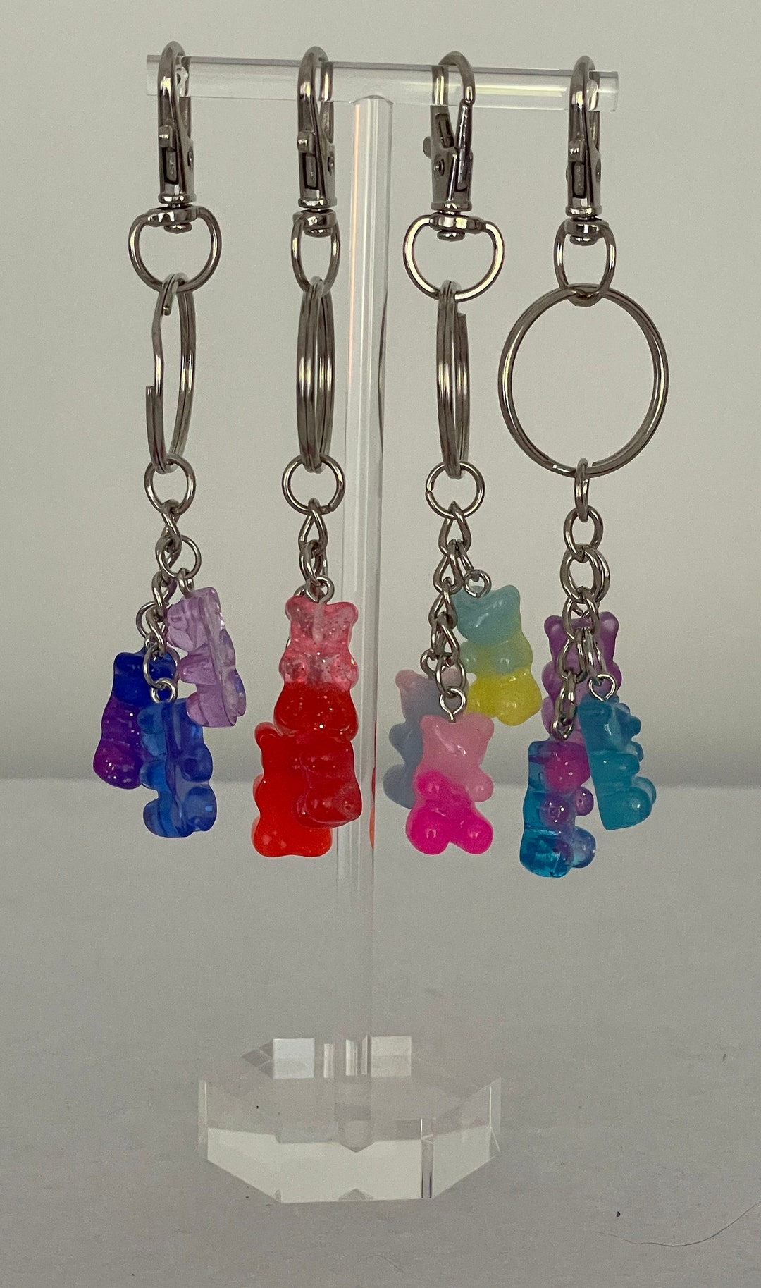 Keychains Gummy Bear | Gummy Bear Keychains | Keychains Charms | Cute ...