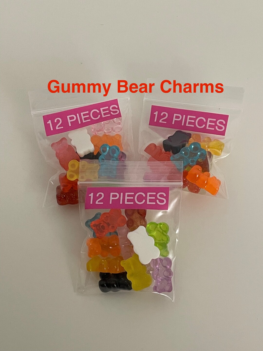 Gummy Bears for Crafts| Resin Gummy Bears | Gummy Bear Charms | Gummy ...