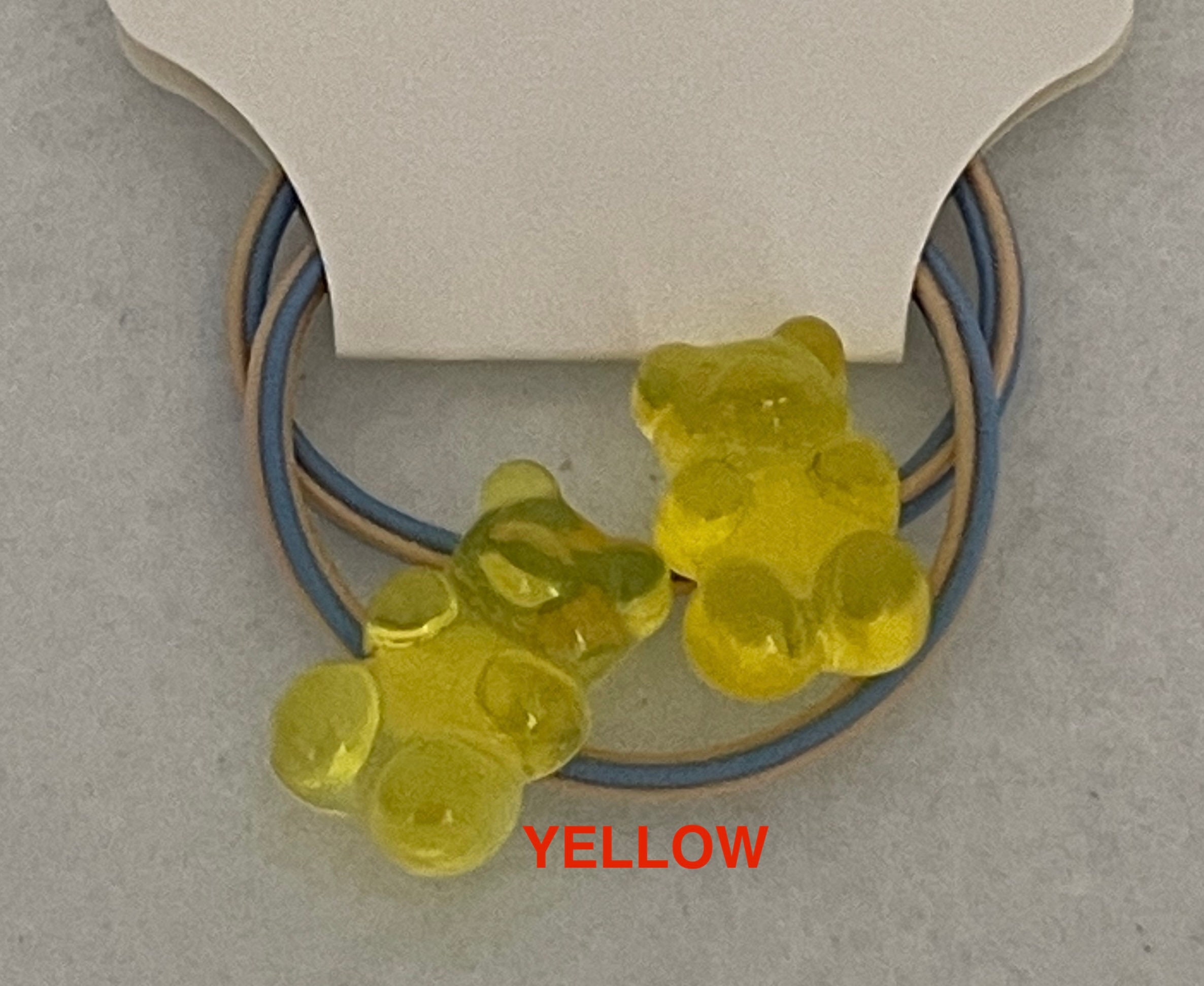 Gummy Bear Ponytail Holders Hair Ties for Girls Hair Ties Gummy Bear ...