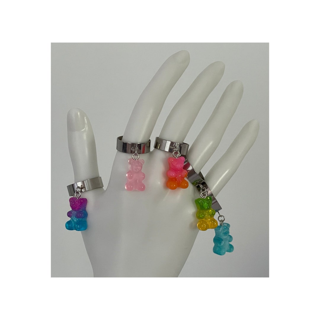 Gummy Bear Ring | Adjustable Ring for Girls | Adjustable Gummy Bear ...