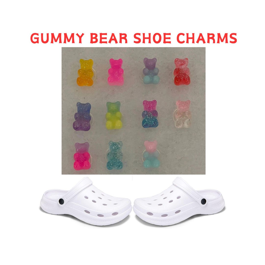 Gummy Bear Shoe Charms | Gummy Bear Charms for Shoes | Bear Charm Shoe ...