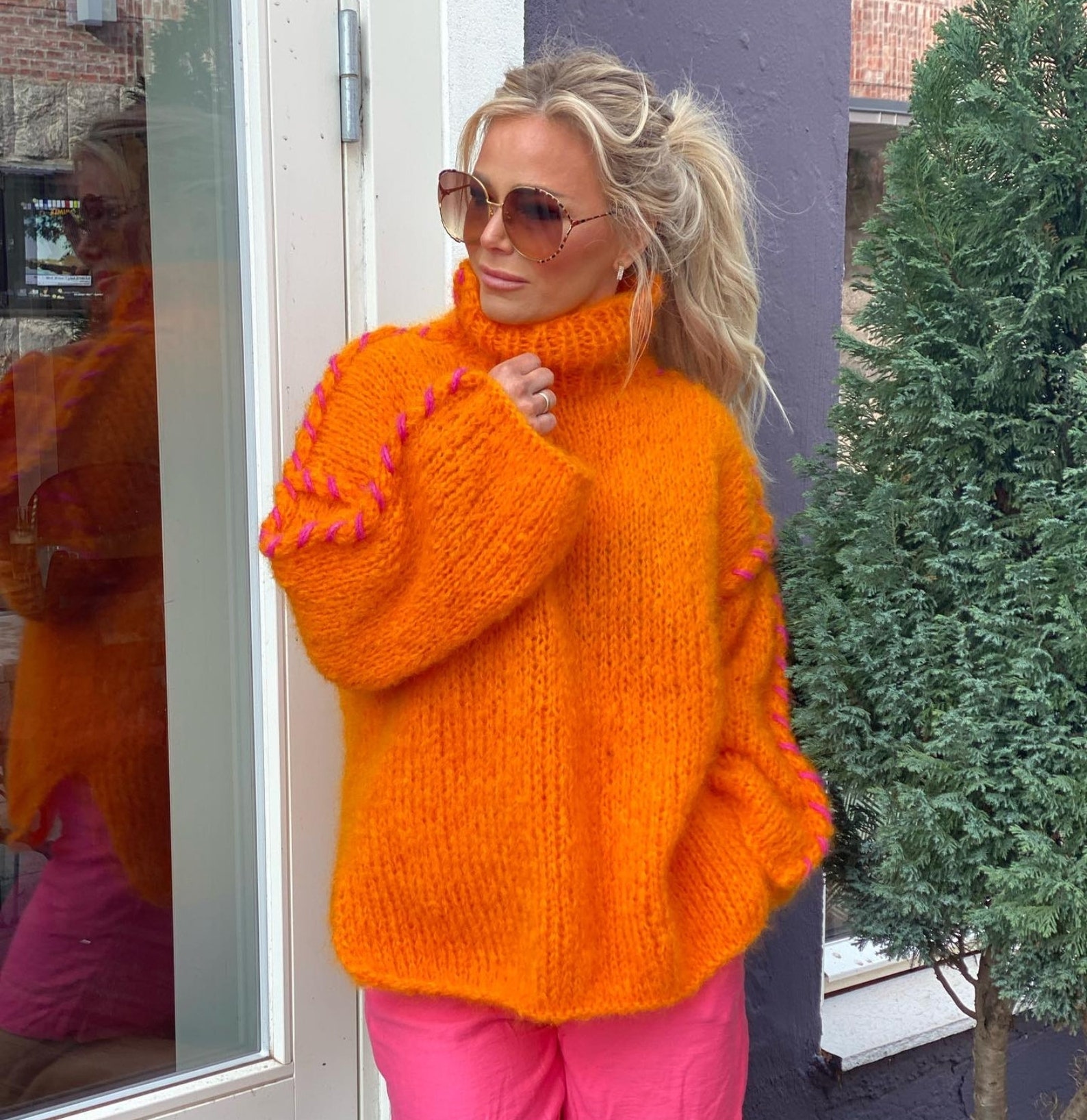 Basic Mohair Sweater Knit Oversized Pullover Cozy Soft Sweater Etsy