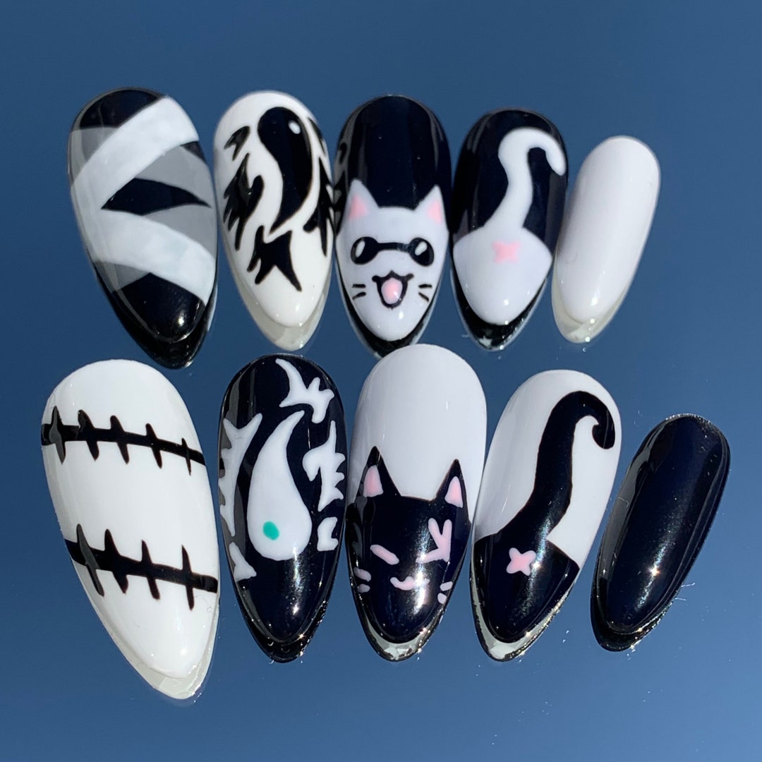 Gojo & Geto Kat-kun Besties | Gojo Satoru | Geto Suguru | Gojo Nails ...