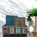 Farmhouse Wooden Storage Box Home Decor Centerpiece - Etsy