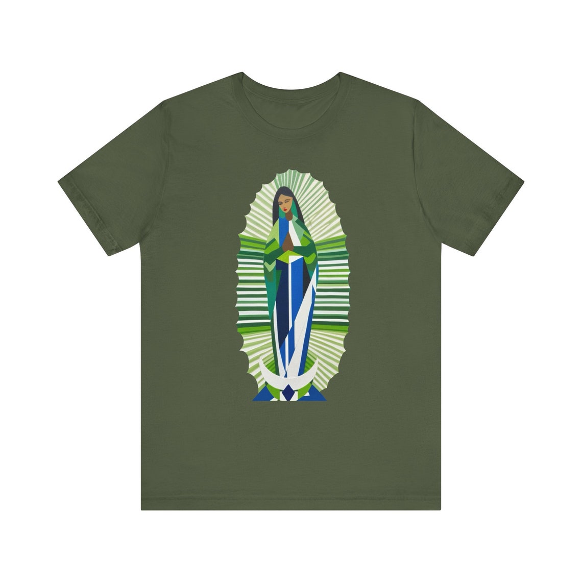 Virgin Mary T-shirt, Queen of the Forest, Virgin of Conception, Rainha ...