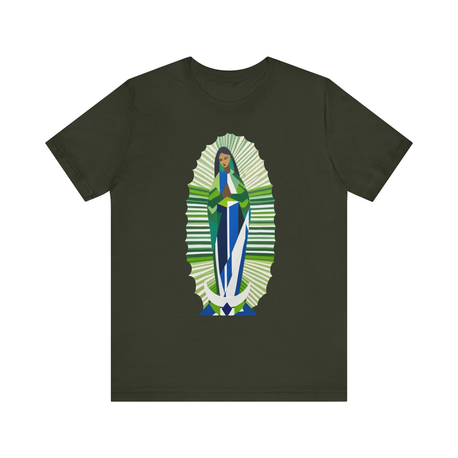 Virgin Mary T-shirt, Queen of the Forest, Virgin of Conception, Rainha ...