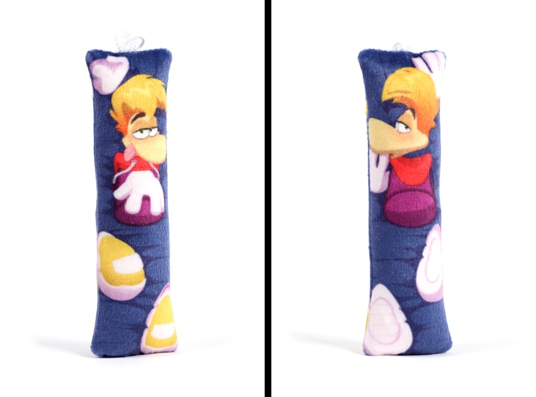 Rayman Mini Dakimakura Keychain - Etsy