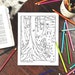 Genesis 3 Adam and Eve Garden Story Bible Coloring Page PDF for Kids ...