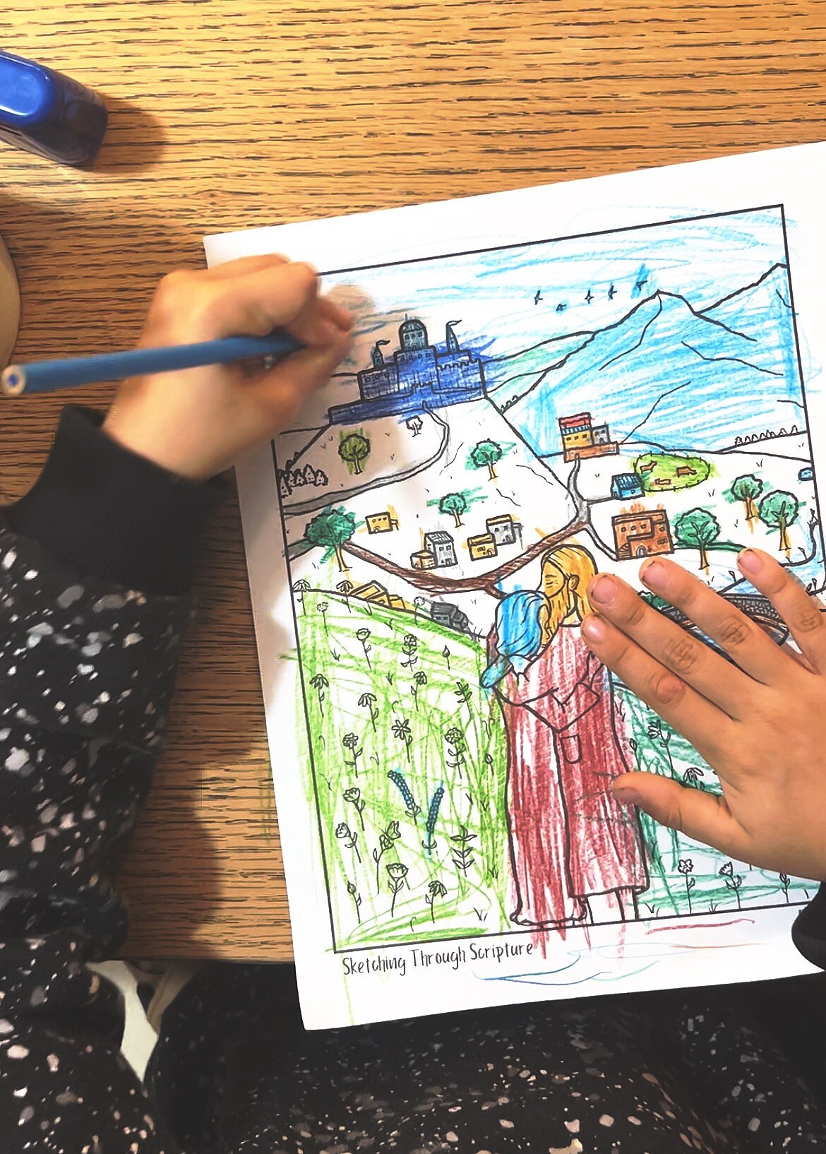 Genesis 17 Abraham and Sarah Story Bible Coloring Page Printable for ...