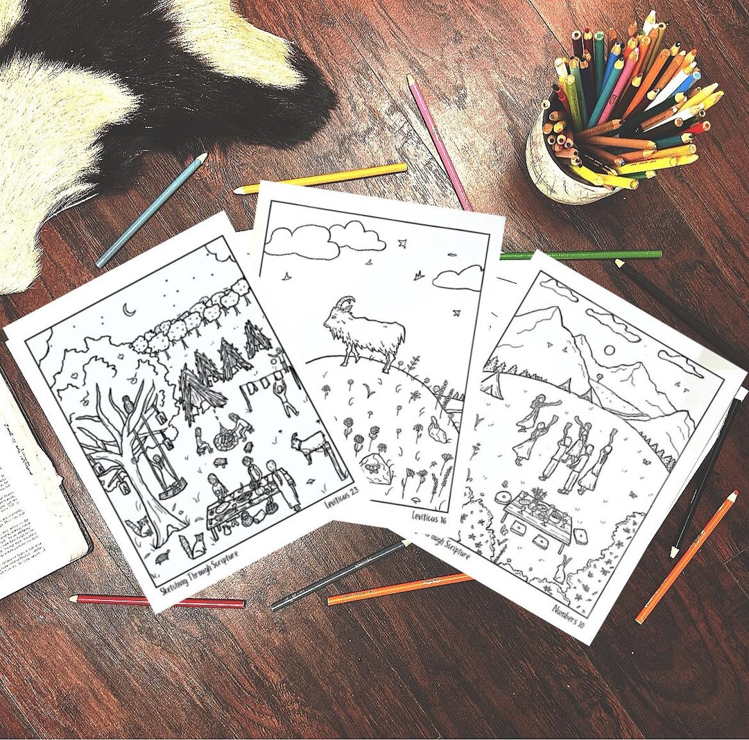 Fall Festivals Bible Coloring Pages Printable: Feast of Trumpets, Day ...
