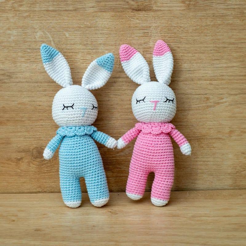 Crochet Bunny Toy - Etsy