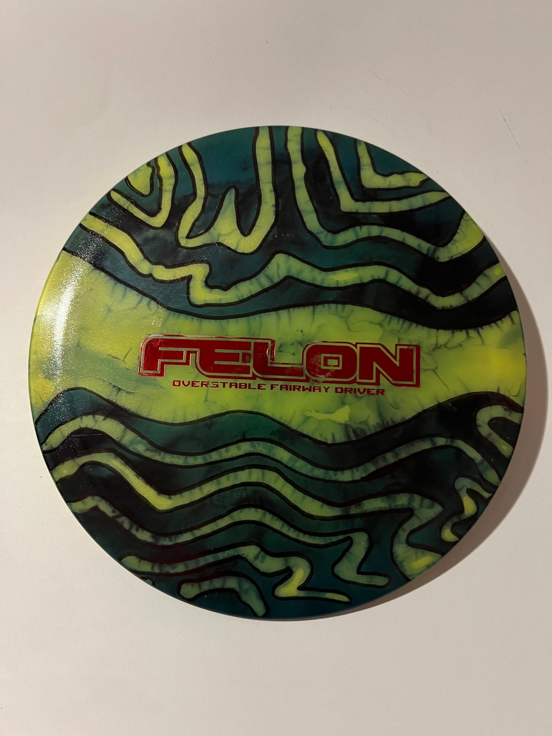 Dynamic Discs Lucid Air Felon Custom Dyed Disc Used - Etsy