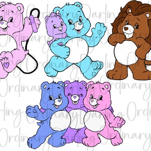 Swear Bears Vol. 2 300 Dpi PNG & SVG Fully Customizable Fan Art - Etsy ...