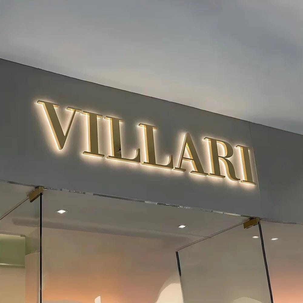 Custom Backlit Business Sign, LED Sign, Light up Salon Sign, Reception ...