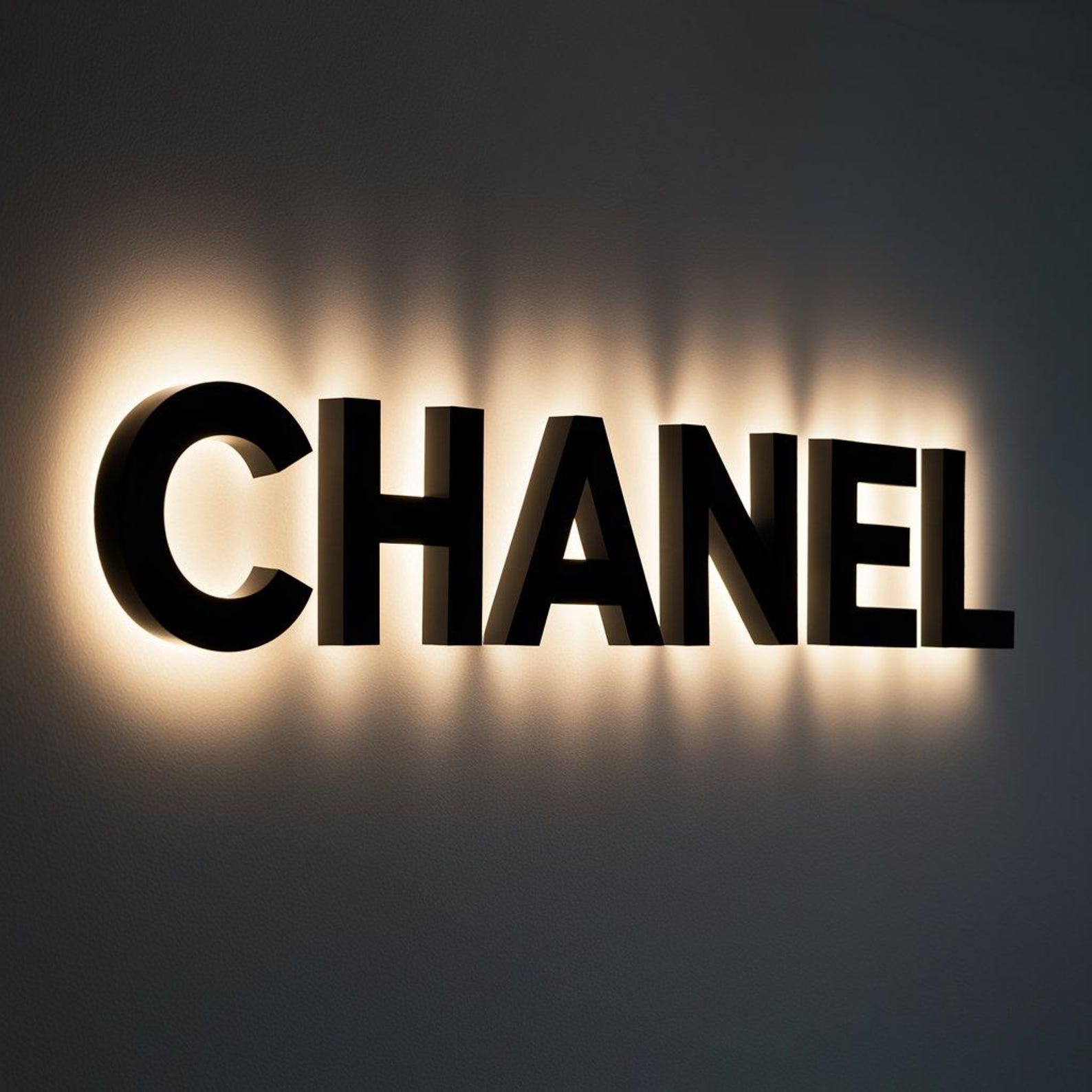 Custom Backlit Business Sign, LED Sign, Light up Salon Sign, Reception ...