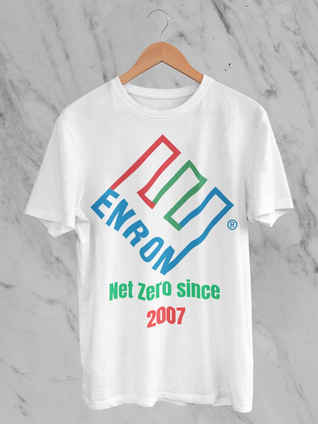 Enron Shirt Enron Net Zero Crewneck T-shirt Accountant Gift - Etsy