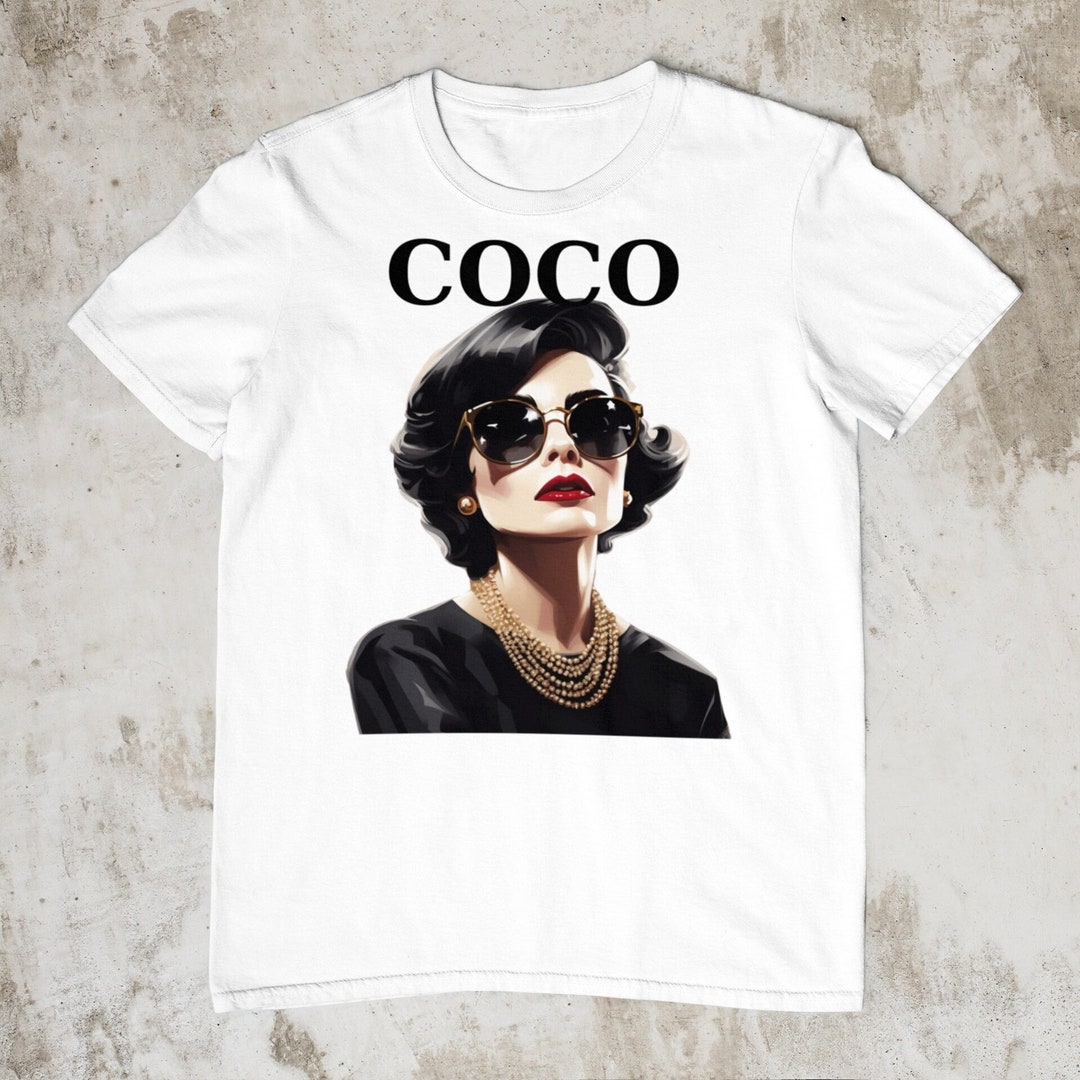Coco Shirt, Fashion Tshirt Fashion Lover Luxury Shirt, Coco Shirt Fashion Gift Designer Shirt ...