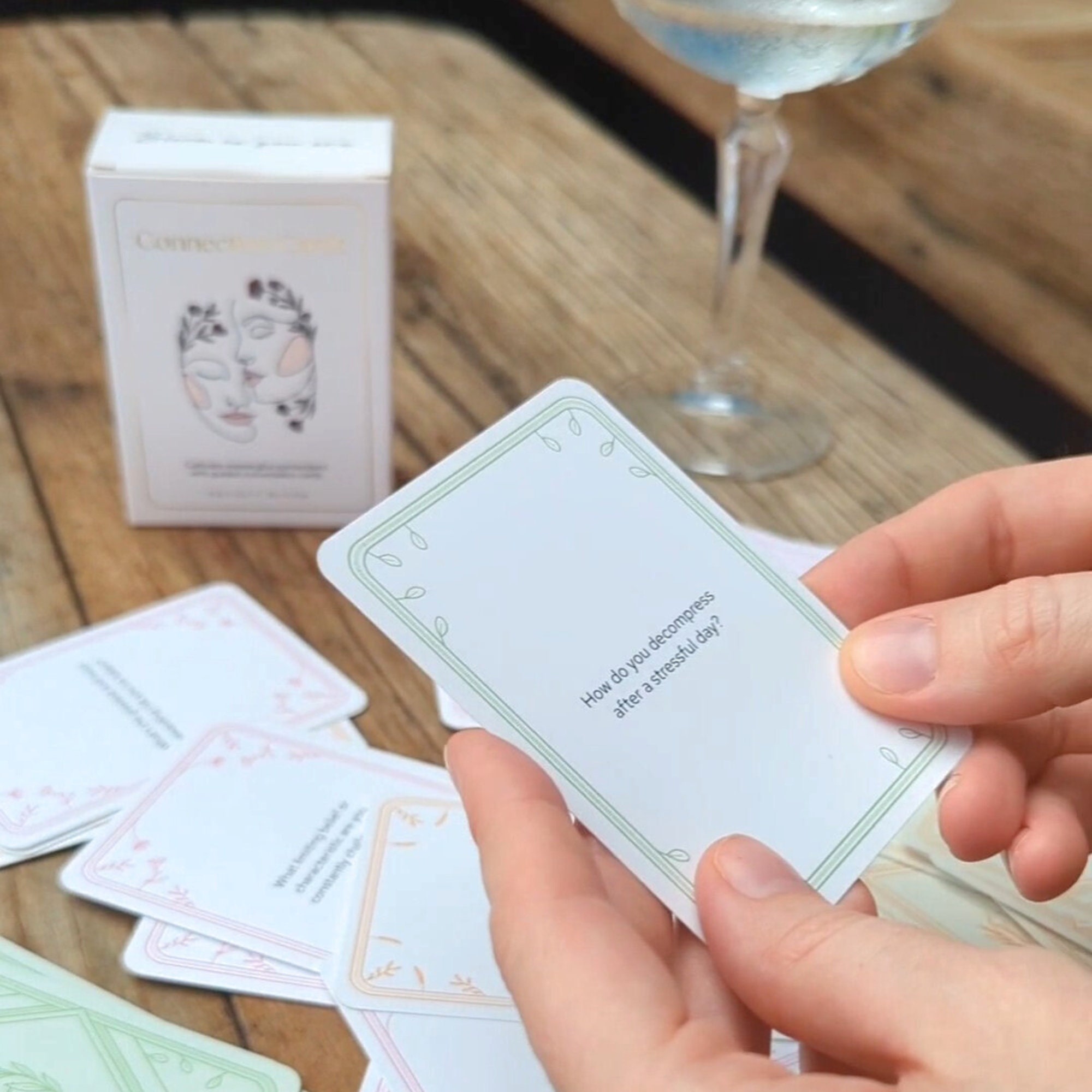 Connection Cards - Game Card Deck | Conversation Card Game | Icebreaker ...